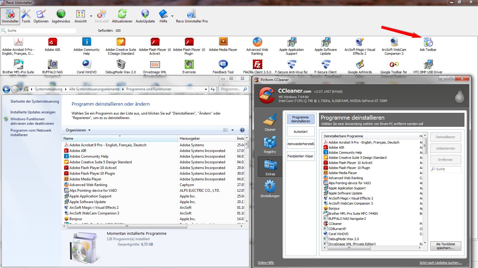Programme deinstallieren: Deinstallationsprogramm zum restlosen ...